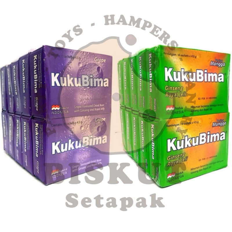 [MALAYSIA] KUKUBIMA STAMINA ENERGY DRINK 10X6 SACHETS X 4.5G (60 ...