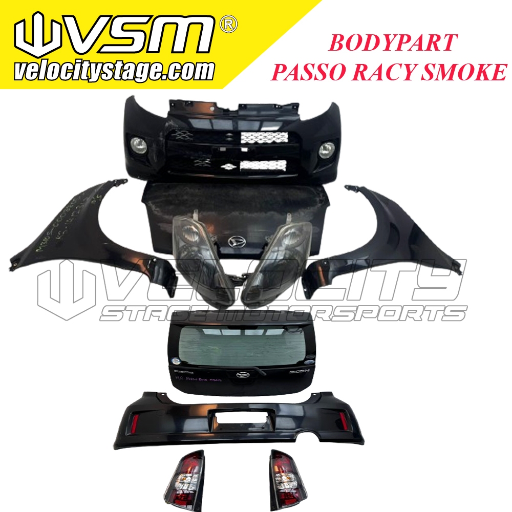 Passo Racy 06 07 08 Front Bodypart Rear Bodypart for Perodua Myvi ...