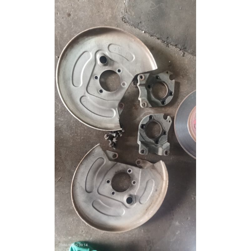 GEN2 PERSONA REAR DISC ROTOR, BEARING, BRACKET WITH ROTOR COVER ...