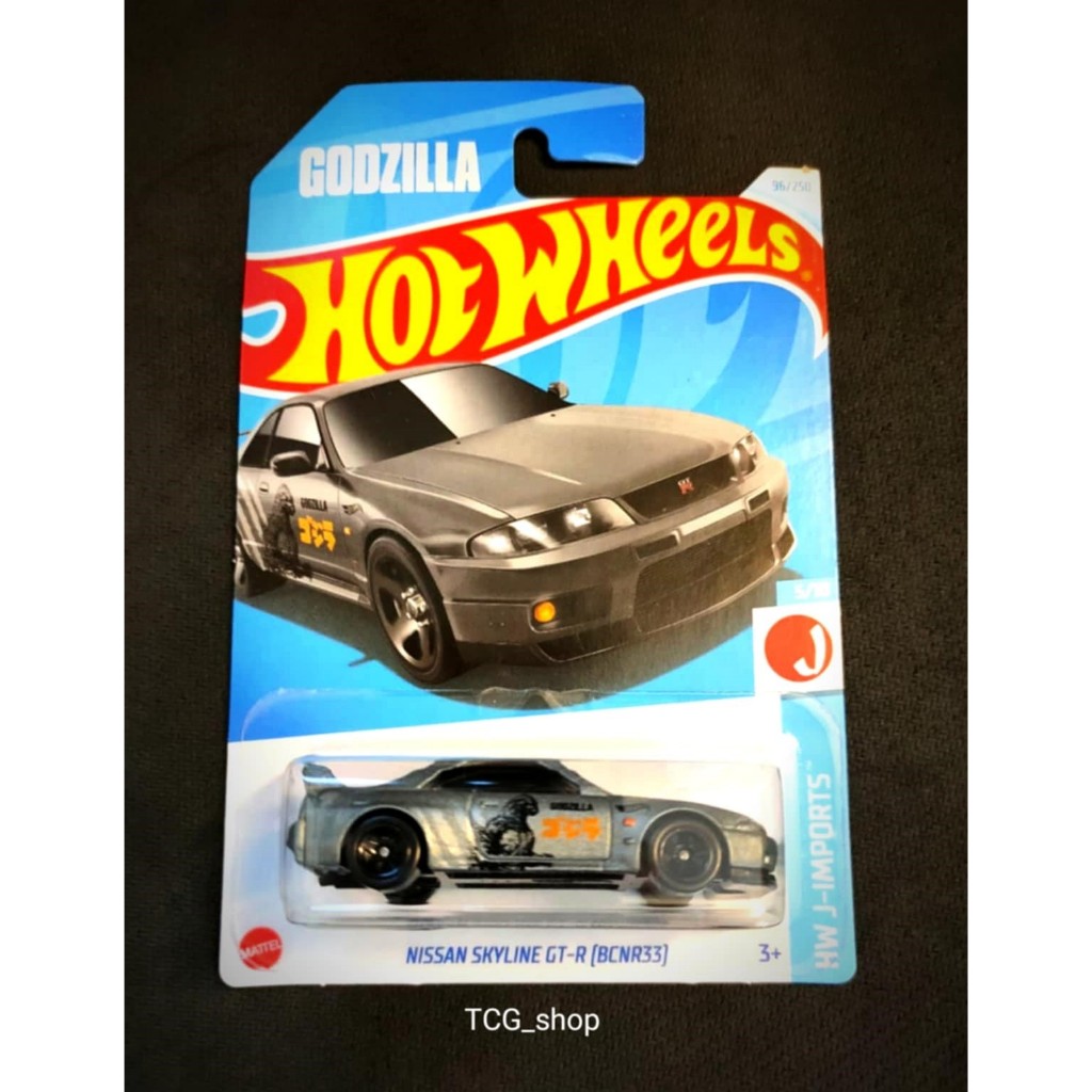 HOT WHEELS NISSAN SKYLINE GT-R BCNR33 (GODZILLA) | Shopee Malaysia
