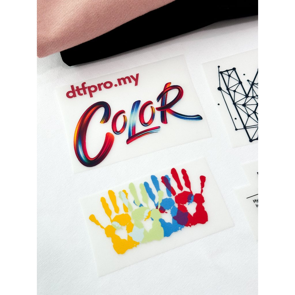 DTF PRO Transfer Film Quality Sample Test Kit - For Quality Testing ...
