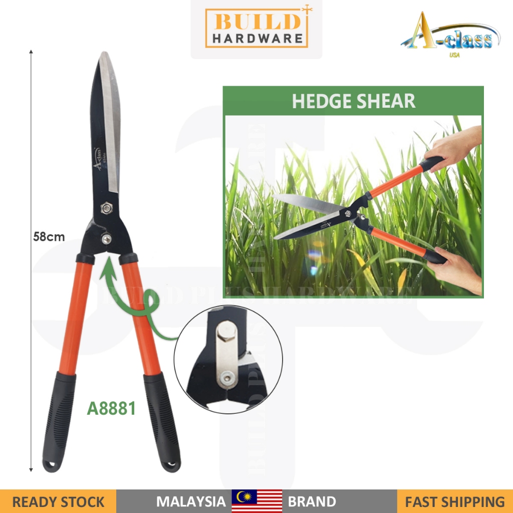 A-Class Hedge Shear Grass Cutter Gunting Pokok Bunga 草剪大剪刀 Trimmer ...