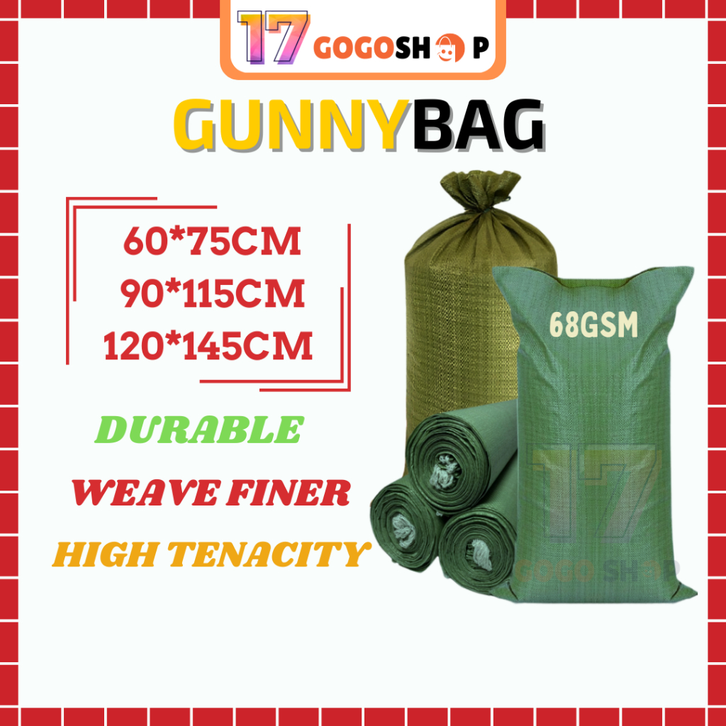 Gunny Bag Beg Guni Bag Sand Courier Storage Plastic Gunny Sack Recycle ...