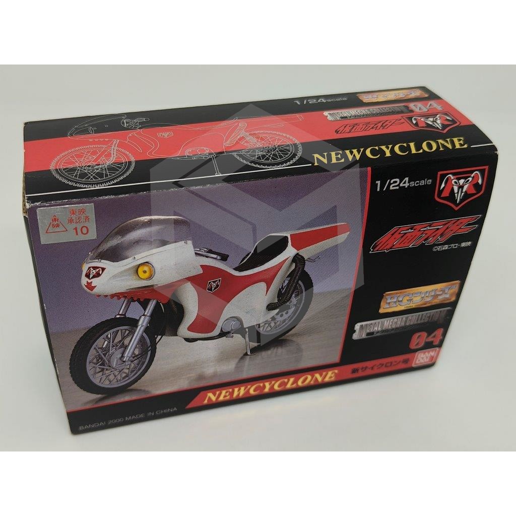 BANDAI 1/24 SCALE METAL MECHA COLLECTION KAMEN/MASKED RIDER NO.1 BIKE ...