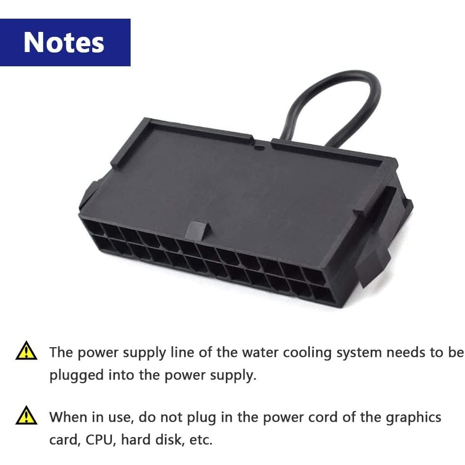 24-Pin ATX Power Jumper Bridge Tool PSU Test Starter Tester Start ...