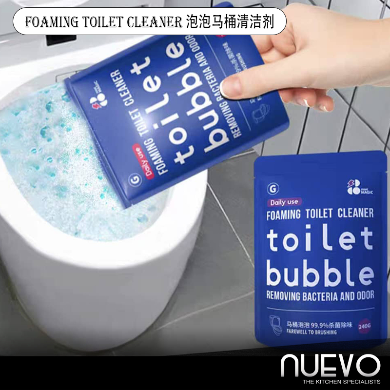 (40g*5pack) Foaming Toilet Cleaning Agent Toilet Bubble Removing ...
