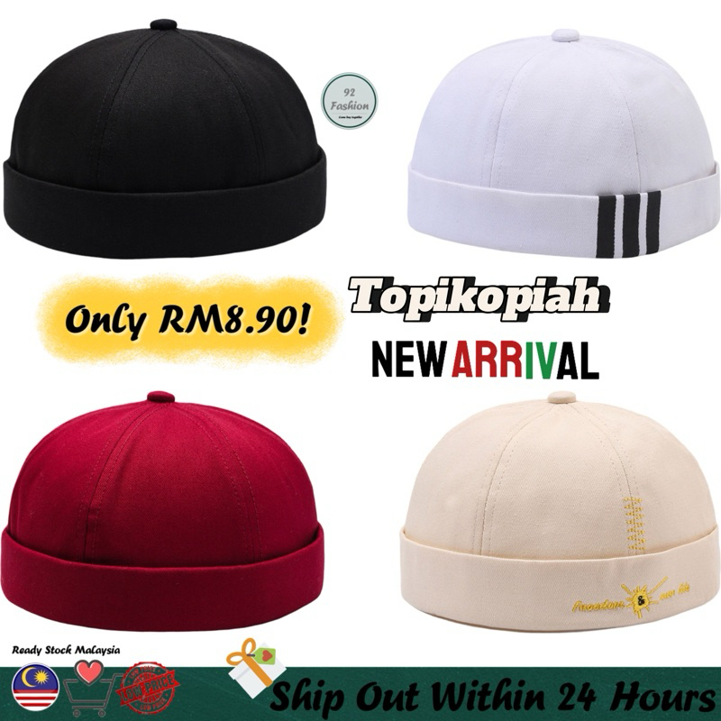 New Arrival Style Cap Topi Kopiah Viral Trend Sailor Cap Songkok Street ...
