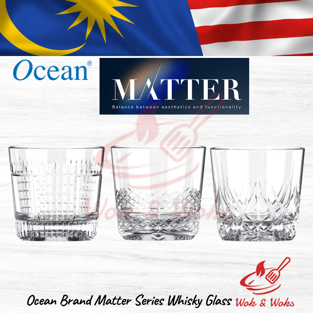 Ocean Brand Matter Series Glass Cup / Cawan Kaca Siri Matter Jenama ...