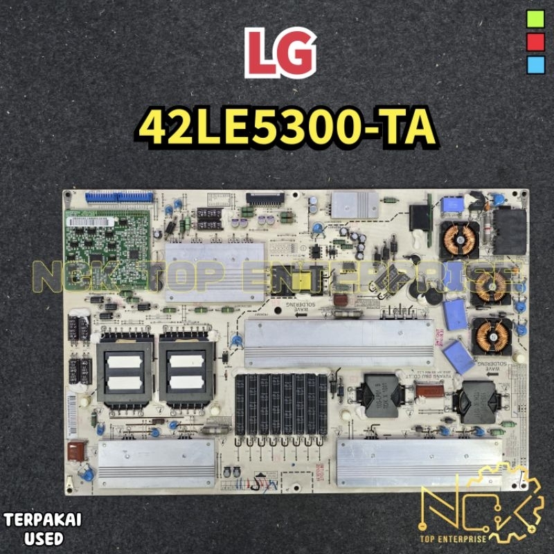 LG 42LE5300-TA POWER BOARD EAY60803201 YP42LPBL TERPAKAI | Shopee Malaysia