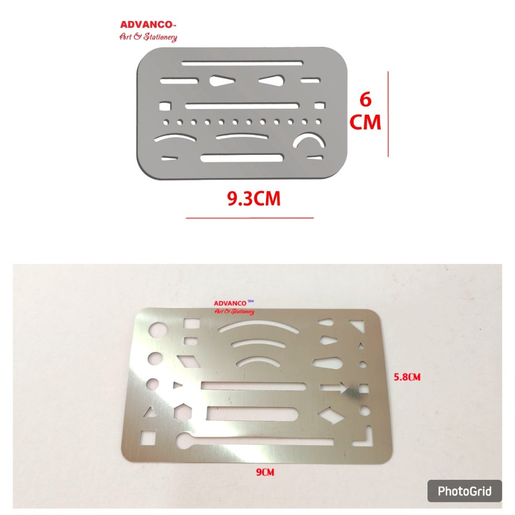 DRAFTING ERASING SHIELD | DRAFTING TOOL | Shopee Malaysia