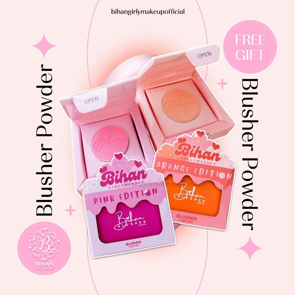 BLUSHER POWDER BGM | BGM ORIGINAL HQ | Shopee Malaysia