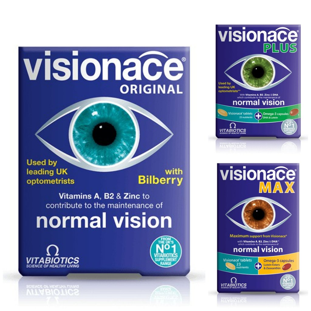 Vitabiotics Visionace Original 30 Tablets Plus Max | Shopee Malaysia