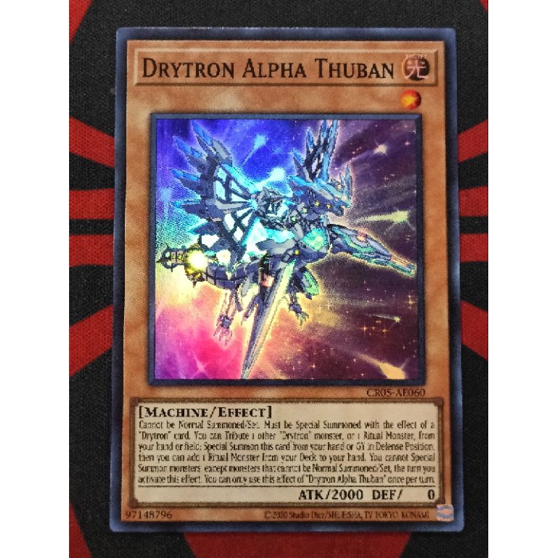 YUGIOH KONAMI CR05-AE060 Drytron Alpha Thuban (Super Rare) | Shopee Malaysia