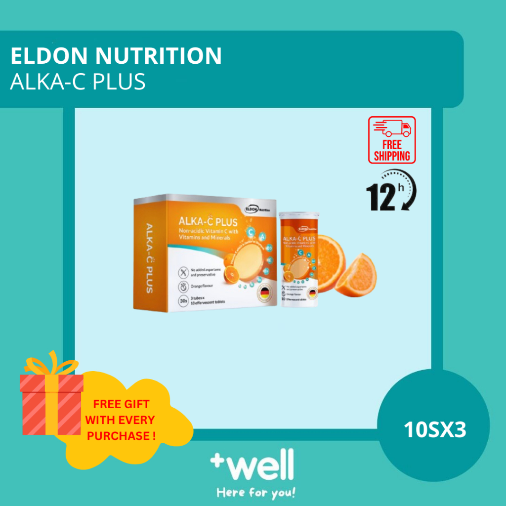 ELDON ALKA-C PLUS NON-ACIDIC VITAMIN C WITH VITAMINS AND MINERALS ...