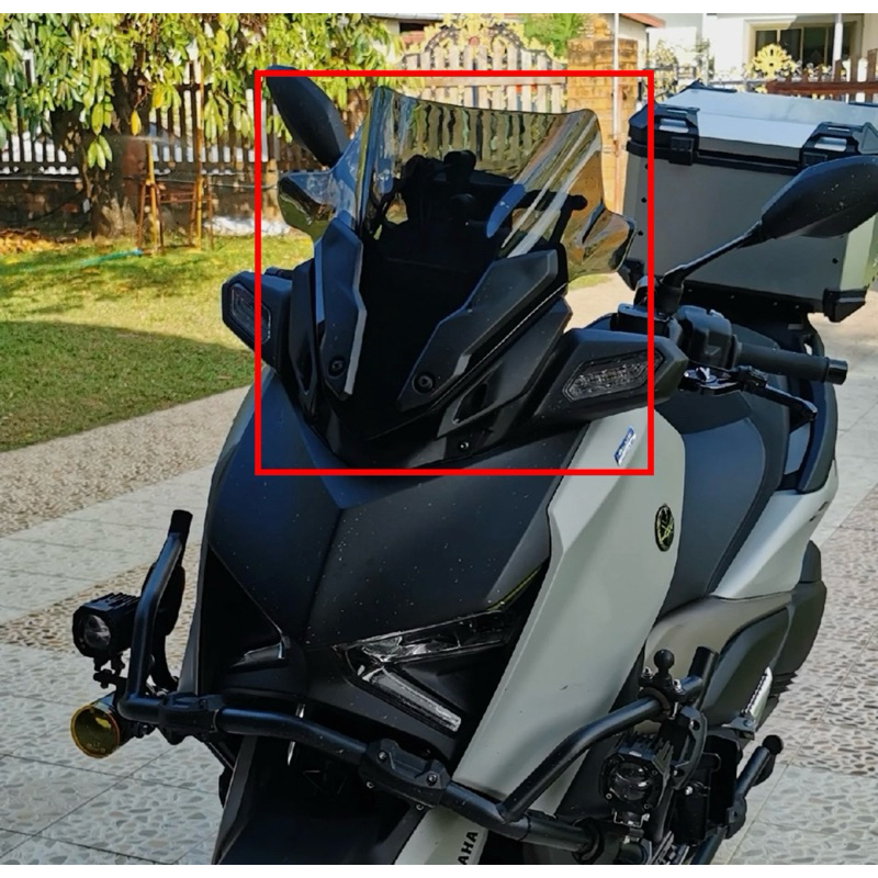 Xmax V2 Batman Windshield Naked Yamaha Xmax 2023 windshield Visor ...
