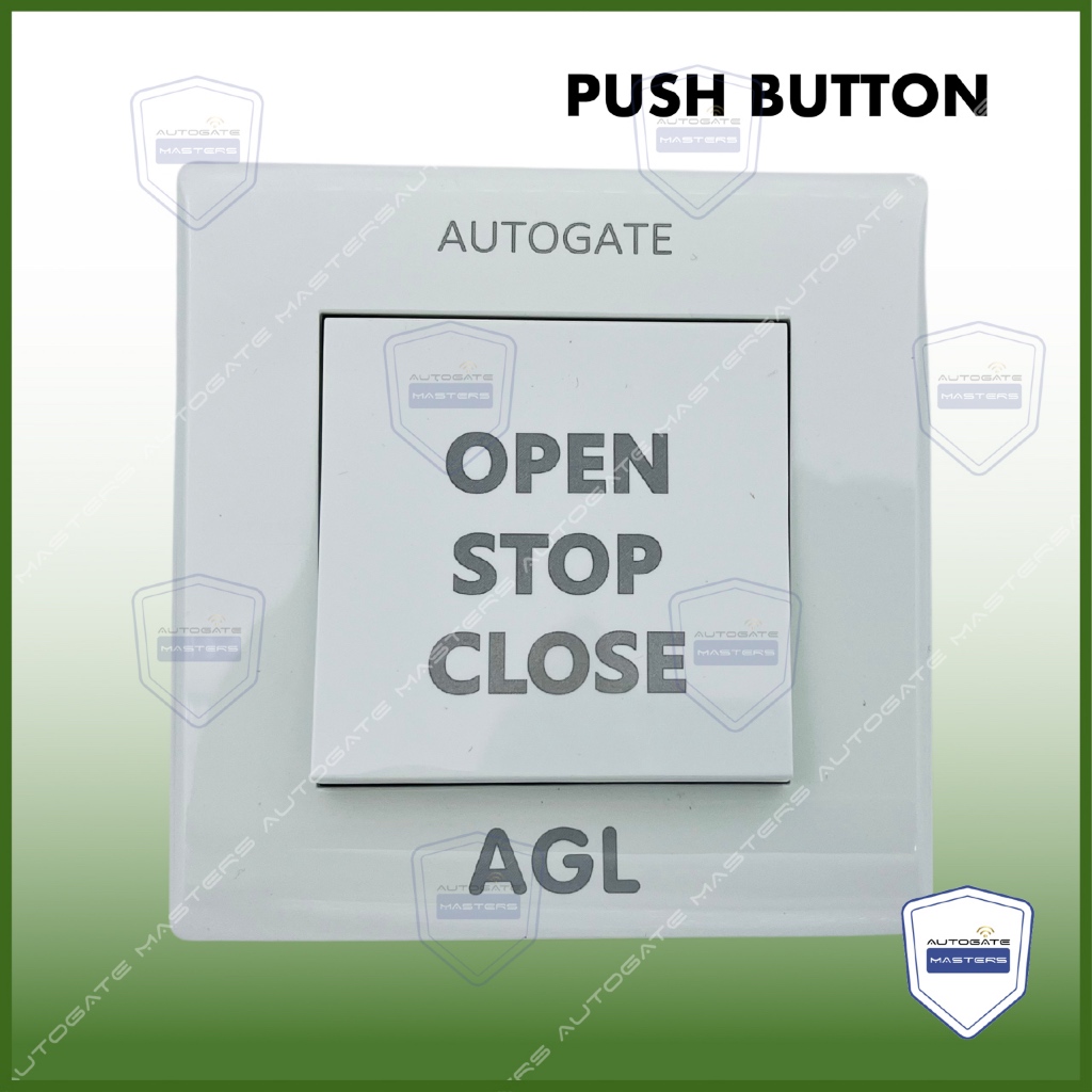 AGL PUSH BUTTON / SWITCH 1 / 2 GANG PRESS SWITCH Autogate system ...