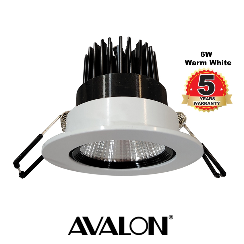 Avalon LED Focus Downlight S106 6W/ S206 10W for Bedroom, Kitchen (AVL ...