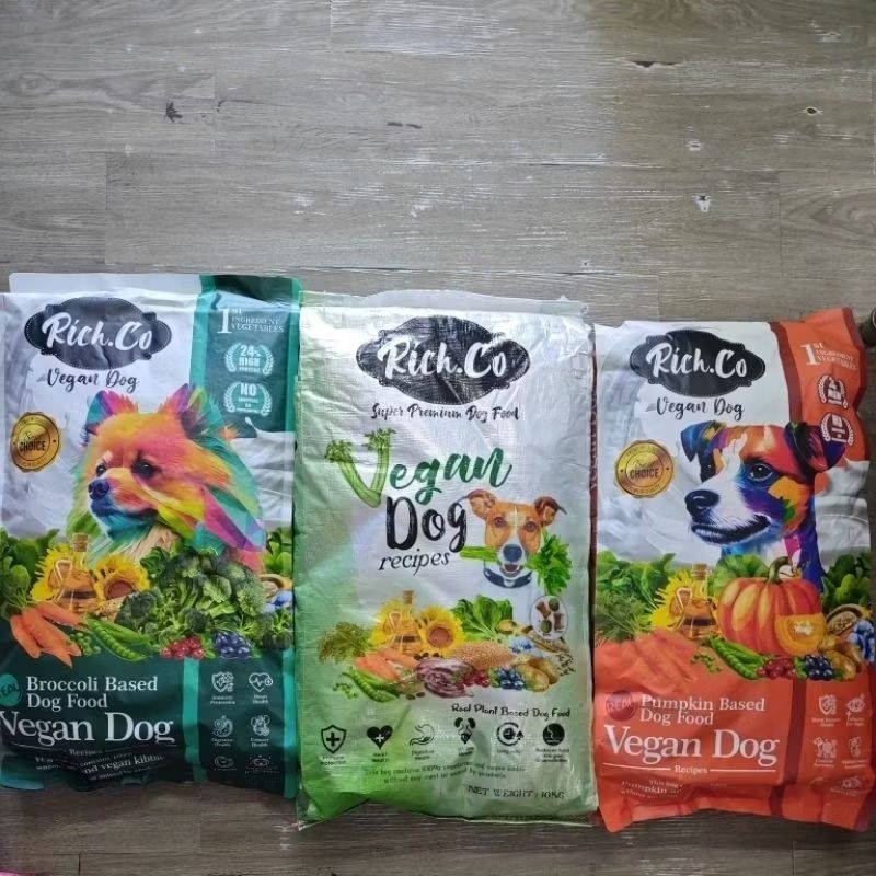 Rich. Co Vegan Dog Food 10kg .( Ship in Box) | Shopee Malaysia