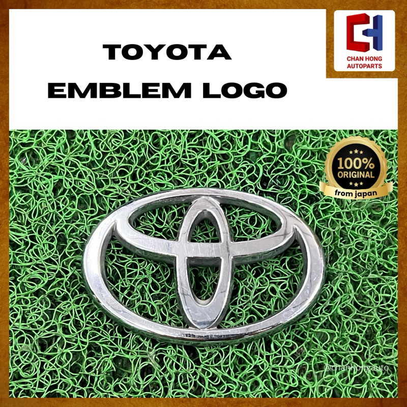 Toyota Emblem Logo [Original from Japan 🇯🇵][Used] | Shopee Malaysia