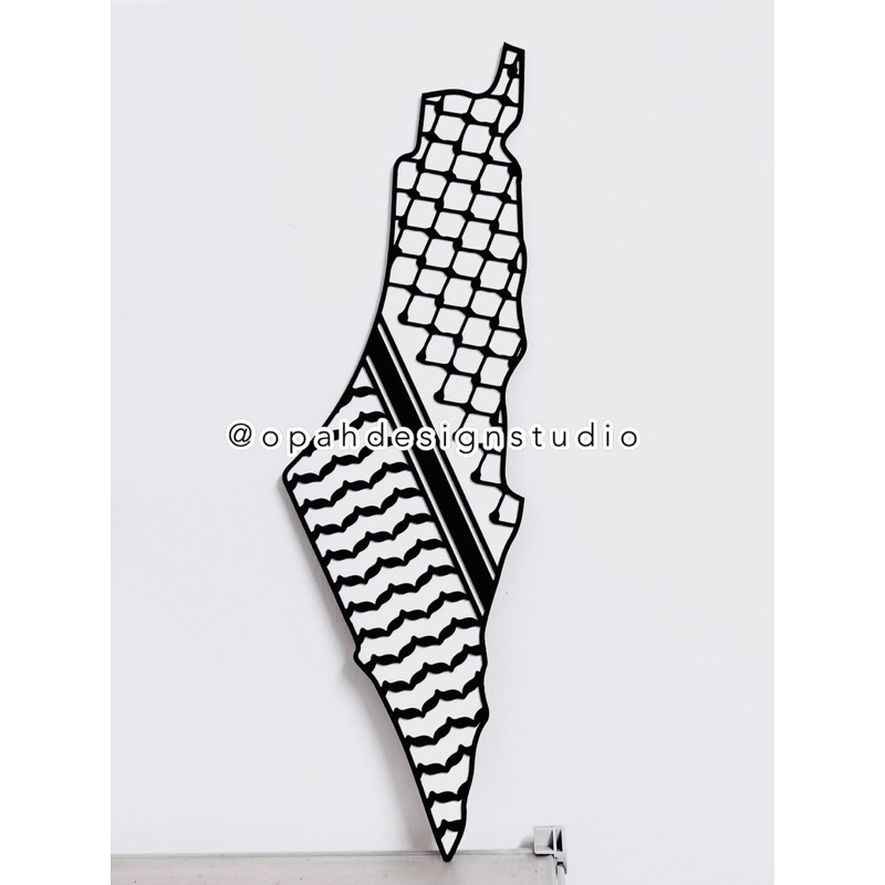 Map Palestine / Peta Palestin Wall decoration | Shopee Malaysia