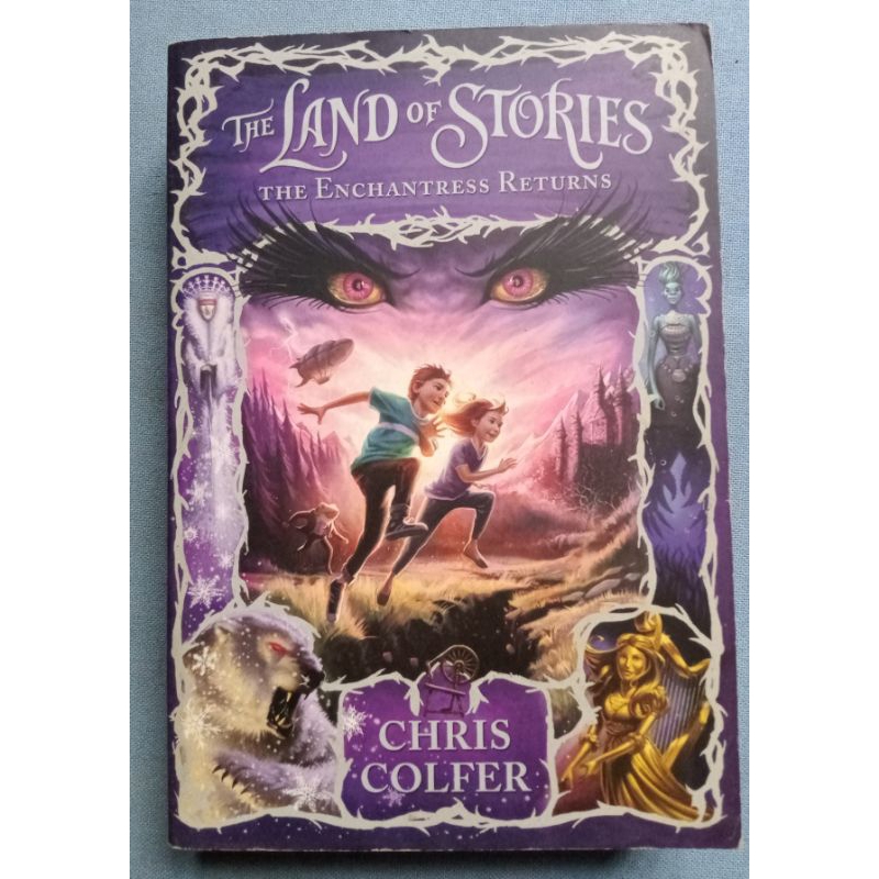 preloved THE LAND OF STORIES : THE ENCHANTRESS RETURNS Chris colfer ...