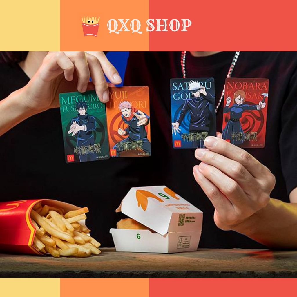 Mcdonald card 麥當勞甜心卡/MCD Card hello kitty/Jujutsu Kaisen | Shopee Malaysia