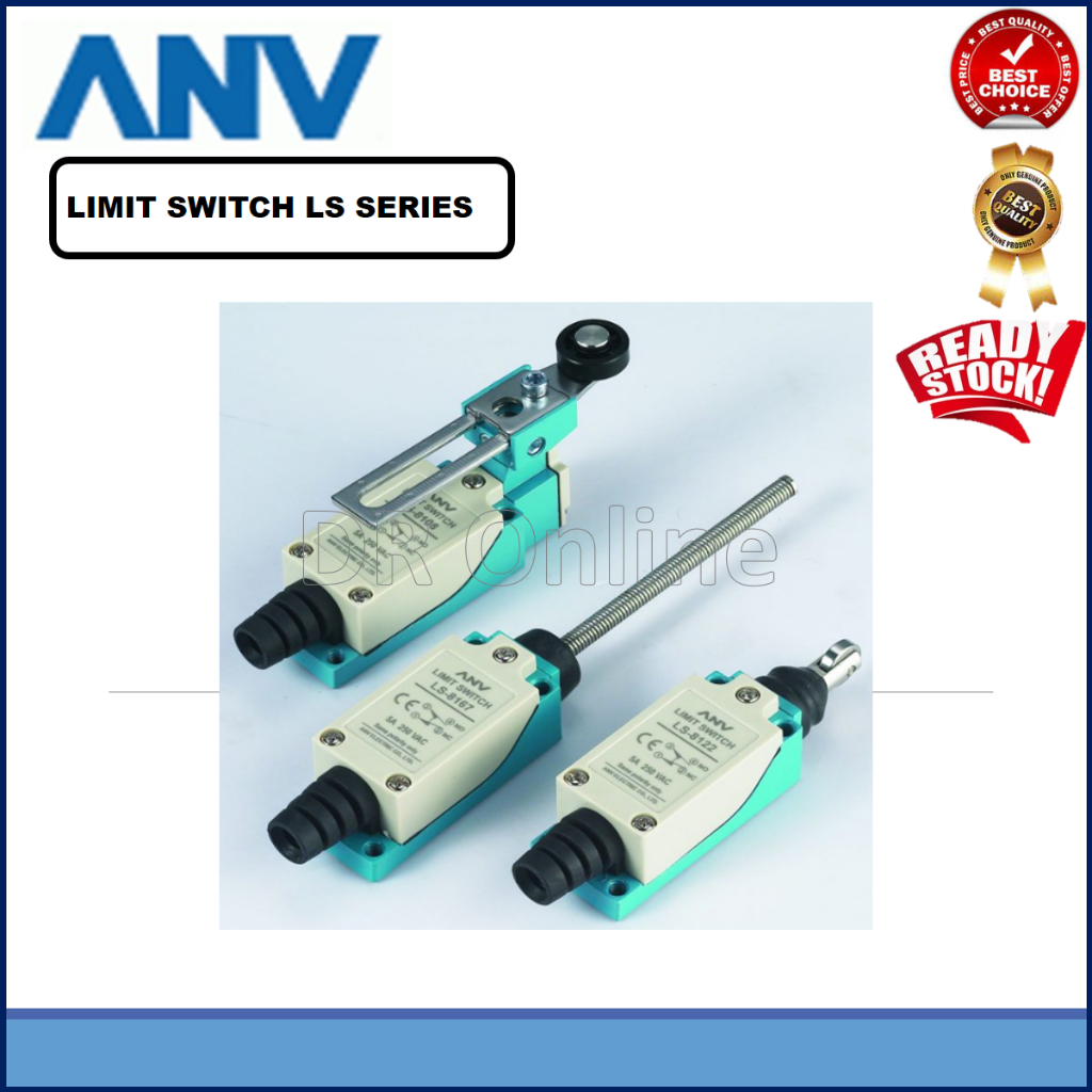 ANV LS 8 SERIES LIMIT SWITCH LS-8167,LS-8108, LS-8104,LS-8111,LS-8112,LS-8107 | Shopee Malaysia