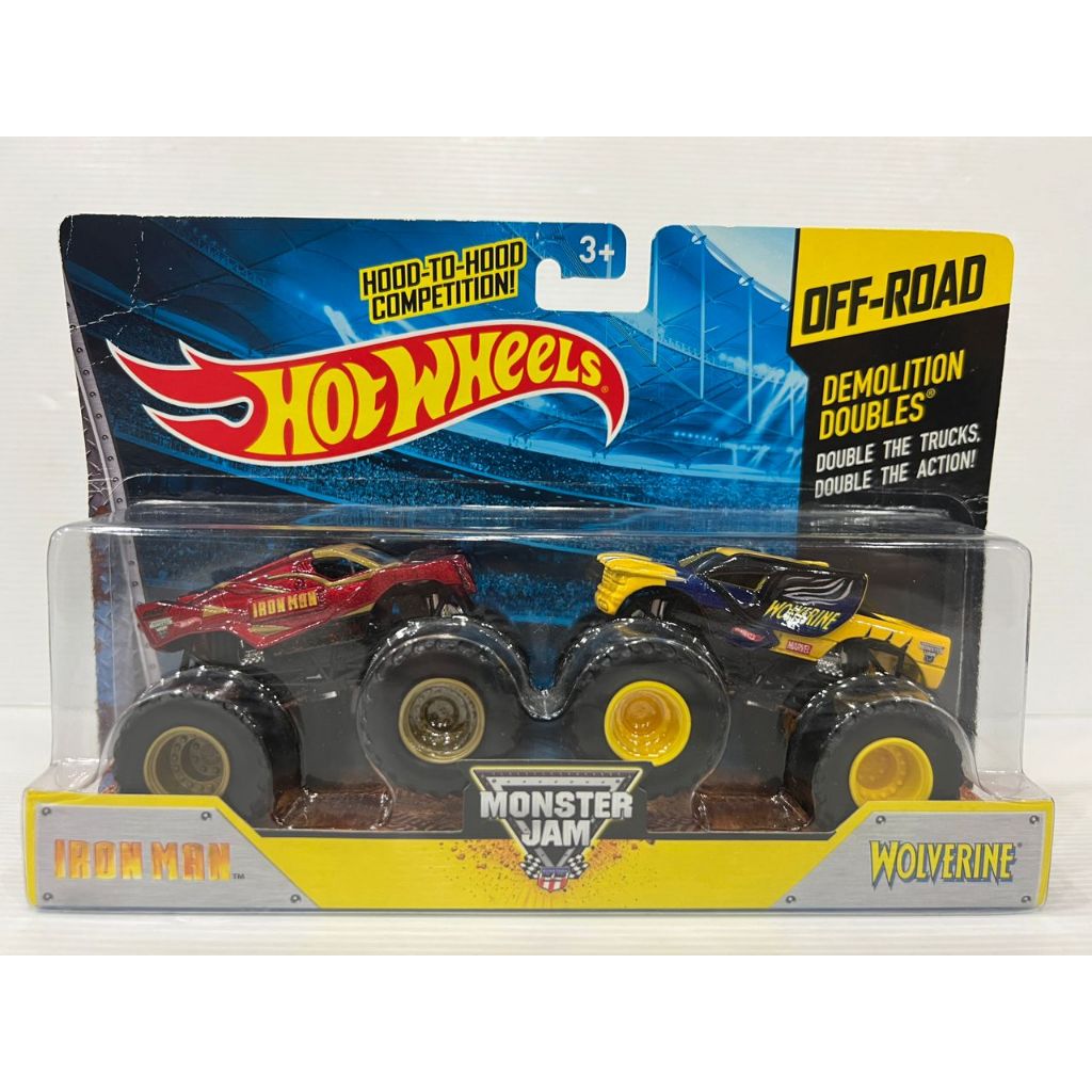 [Ready Stock] Hot Wheels Monster Jam Off Road Tour Demolition Doubles ...