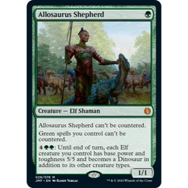 MTG MAGIC Allosaurus Shepherd Jumpstart English Non-foil | Shopee Malaysia