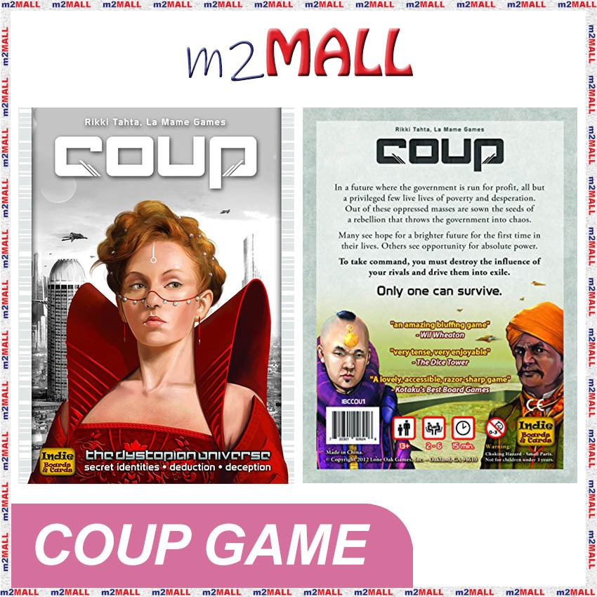 COUP Reformation Family Party Card Coup Games (Power Card - Chinese ...