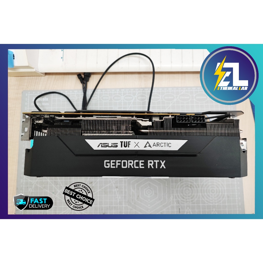 Asus TUF 30 Series Custom GPU Shroud With 120mm FAN | Shopee Malaysia