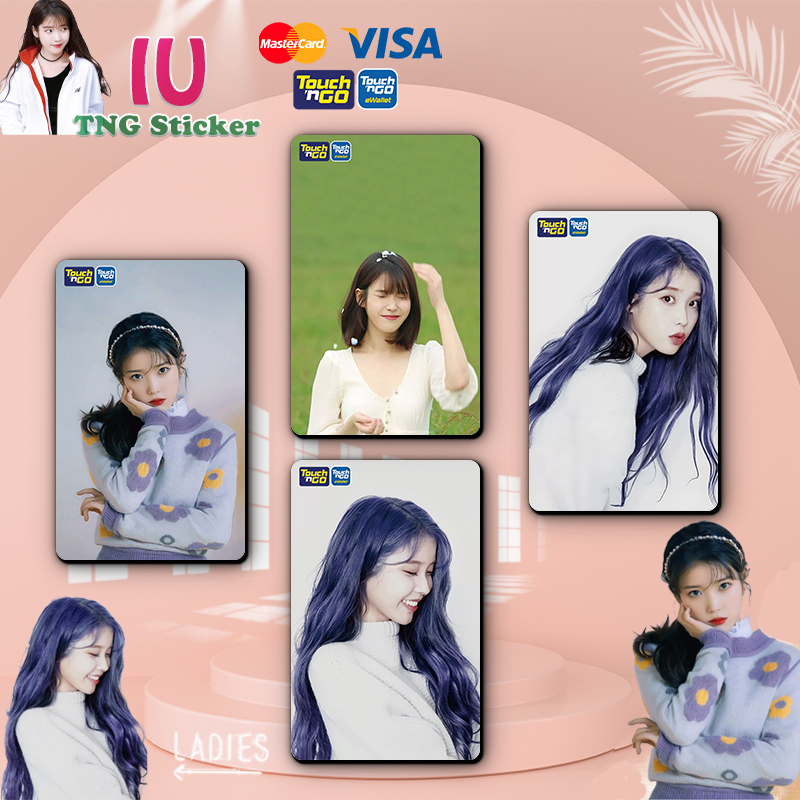 IU TNG Pelekat - Tng Touch N Go/Bank kad pelekat pelindung (Beli 4 ...