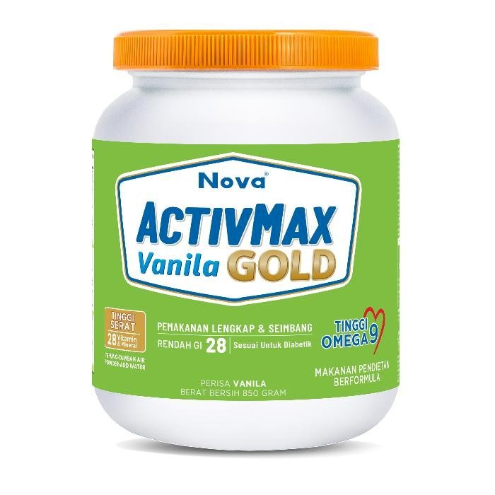 ( Exp : 06/2026 ) Nova Activmax Vanila Gold 850g | Shopee Malaysia