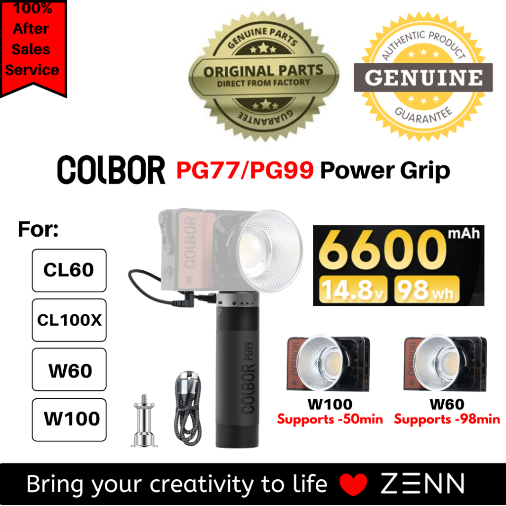 COLBOR PG77/ PG99 Power Grip for CL60, CL100X, W60 & W100 Series ...