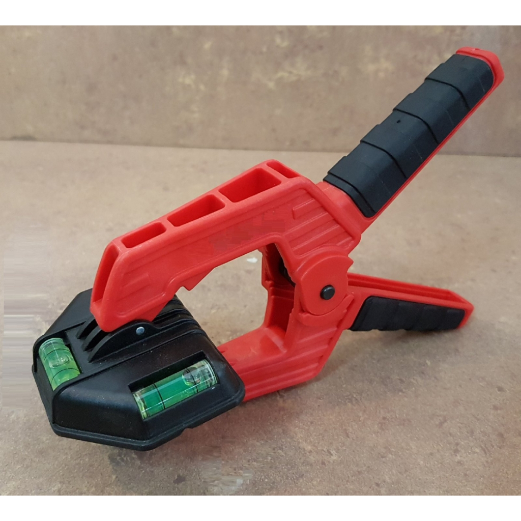 Heavy Duty Spring Clamp Plastic Nylon Spring Clip With a Bubble Level ...