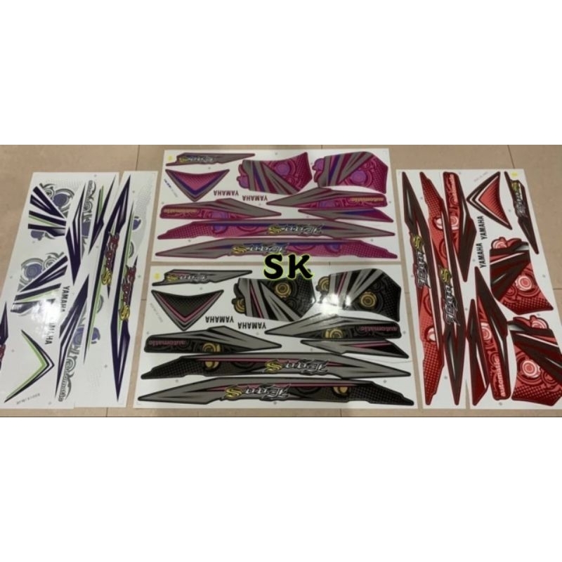YAMAHA EGOS EGO S (8) STRIPE BODY STICKER STIKER (READY STOCK)!!! | Shopee Malaysia