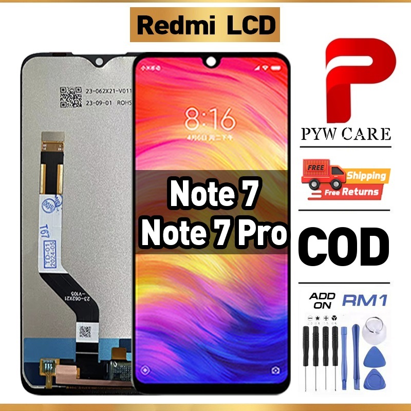 Compatible For Redmi Note 7 / Redmi Note 7 Pro LCD | Shopee Malaysia
