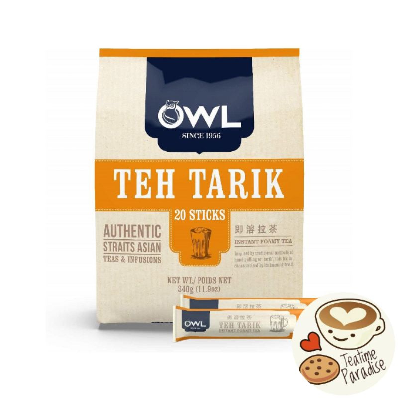 Owl Teh Tarik Tea 20 stick x 17g | Shopee Malaysia