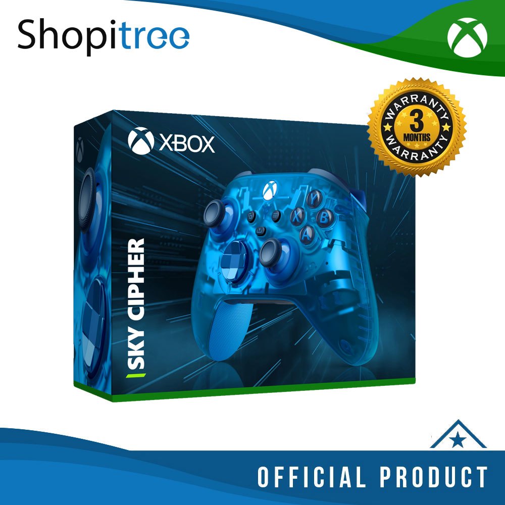 Xbox Series Wireless Official Controller – Sky Cipher Special Edition ...