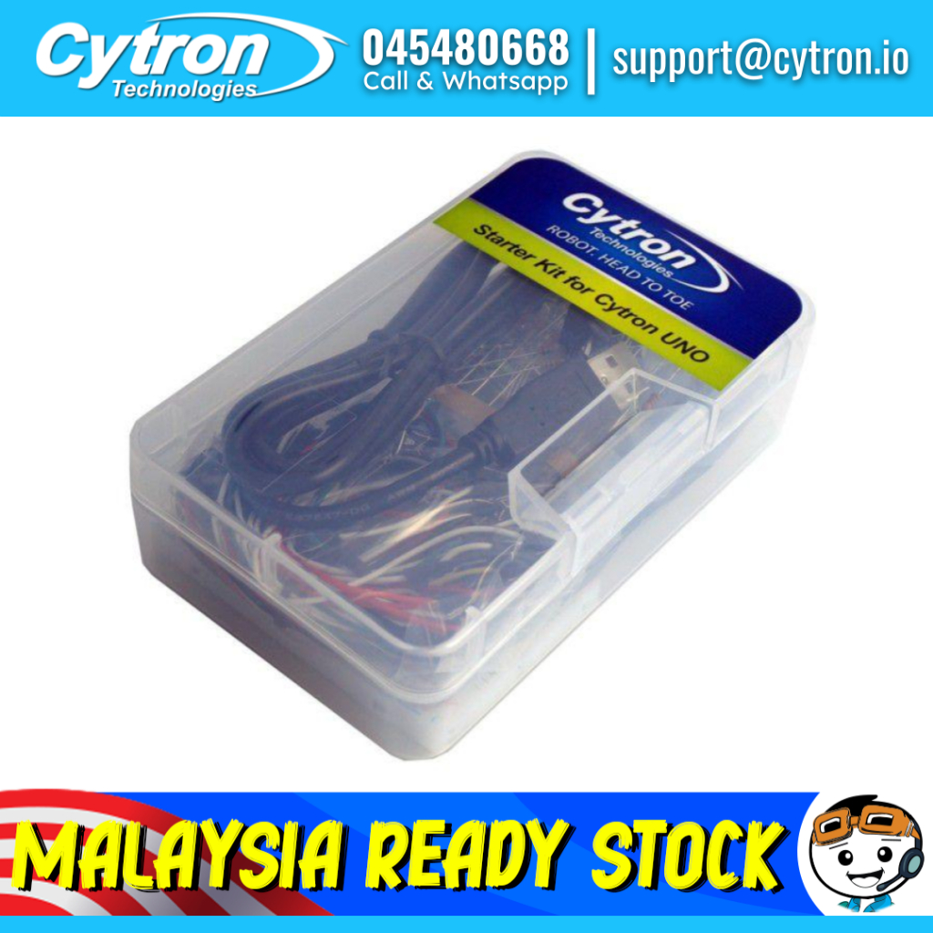 Starter Kit for Cytron Uno - Cytron version of Arduino UNO R3 | Shopee ...