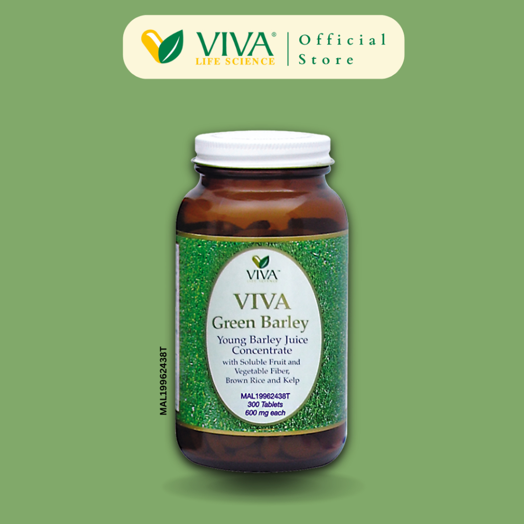 VIVA Green Barley Tablet (600mg x 300 tablets) | Shopee Malaysia