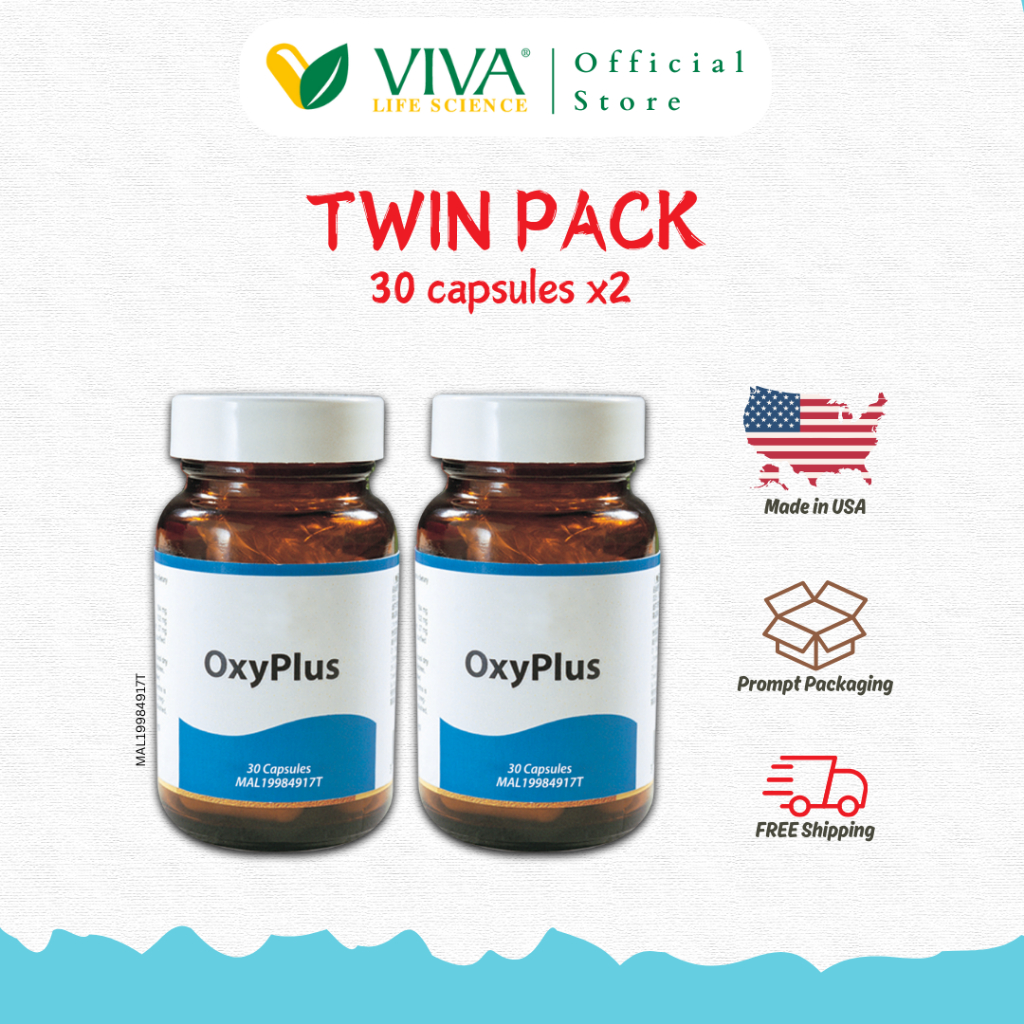 TWIN PACK - OxyPlus (30 capsules x2) 养力 | Shopee Malaysia