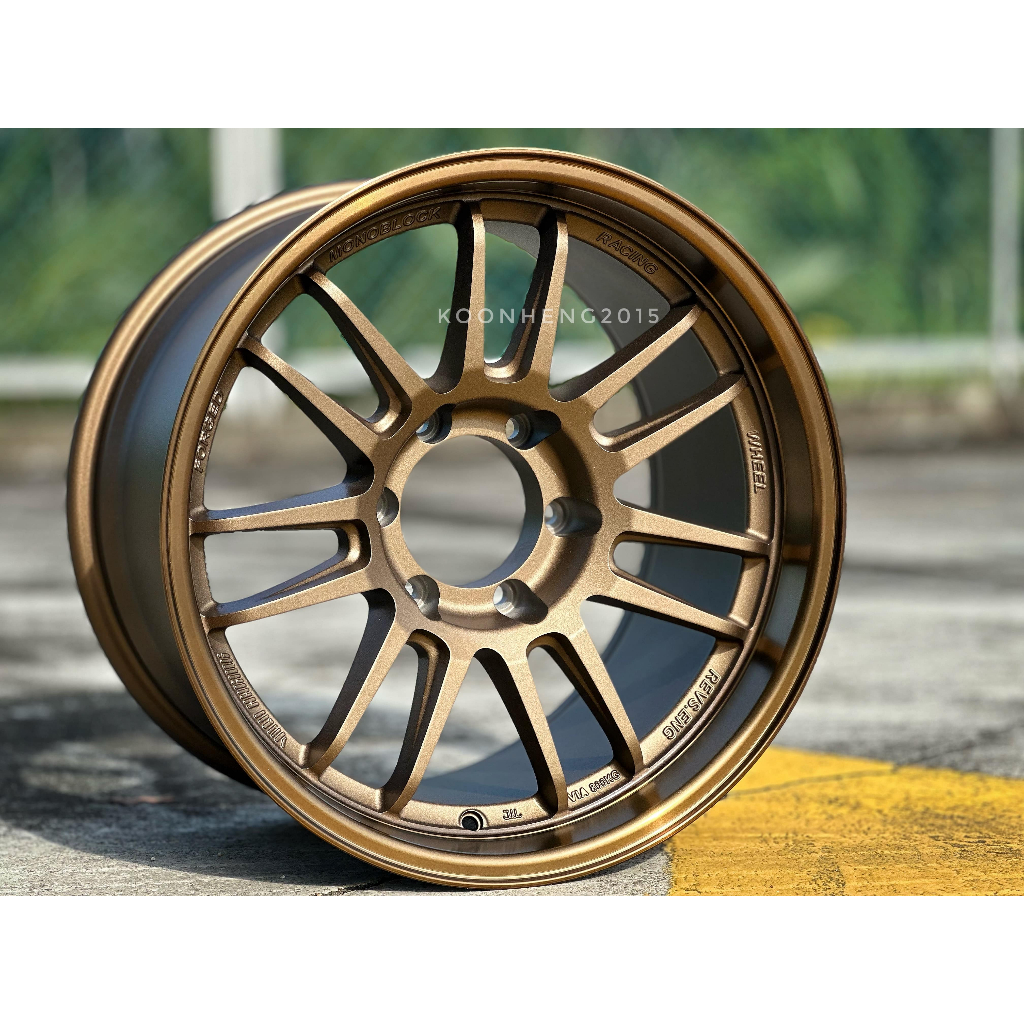 New 4x4 OFFROAD Sport Rim RAYS RE30 Wheels 18x10.5J 6x139.7 ET12 Satin Bronze - READY STOCK ...