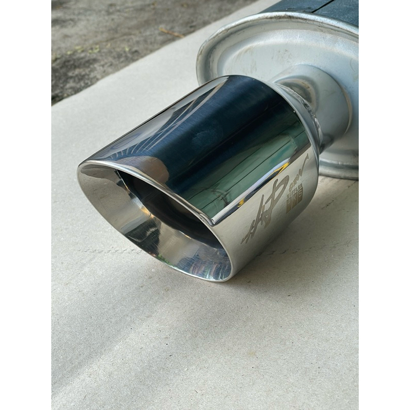 Sflow modify muffler with 3.5” 4” HKS tip stainless steel universal car exhaust muffler | Shopee ...