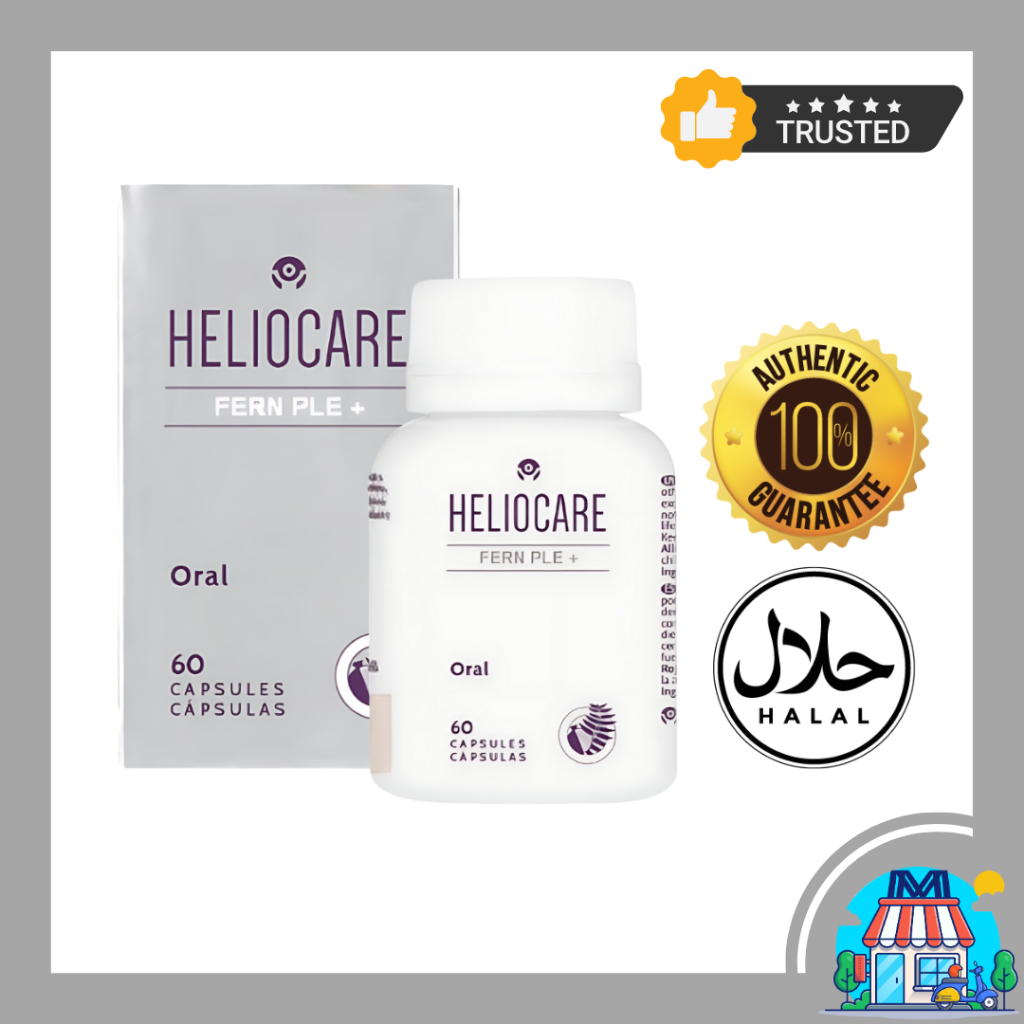 Heliocare Fern Plus 240mg (60 capsules) | Shopee Malaysia