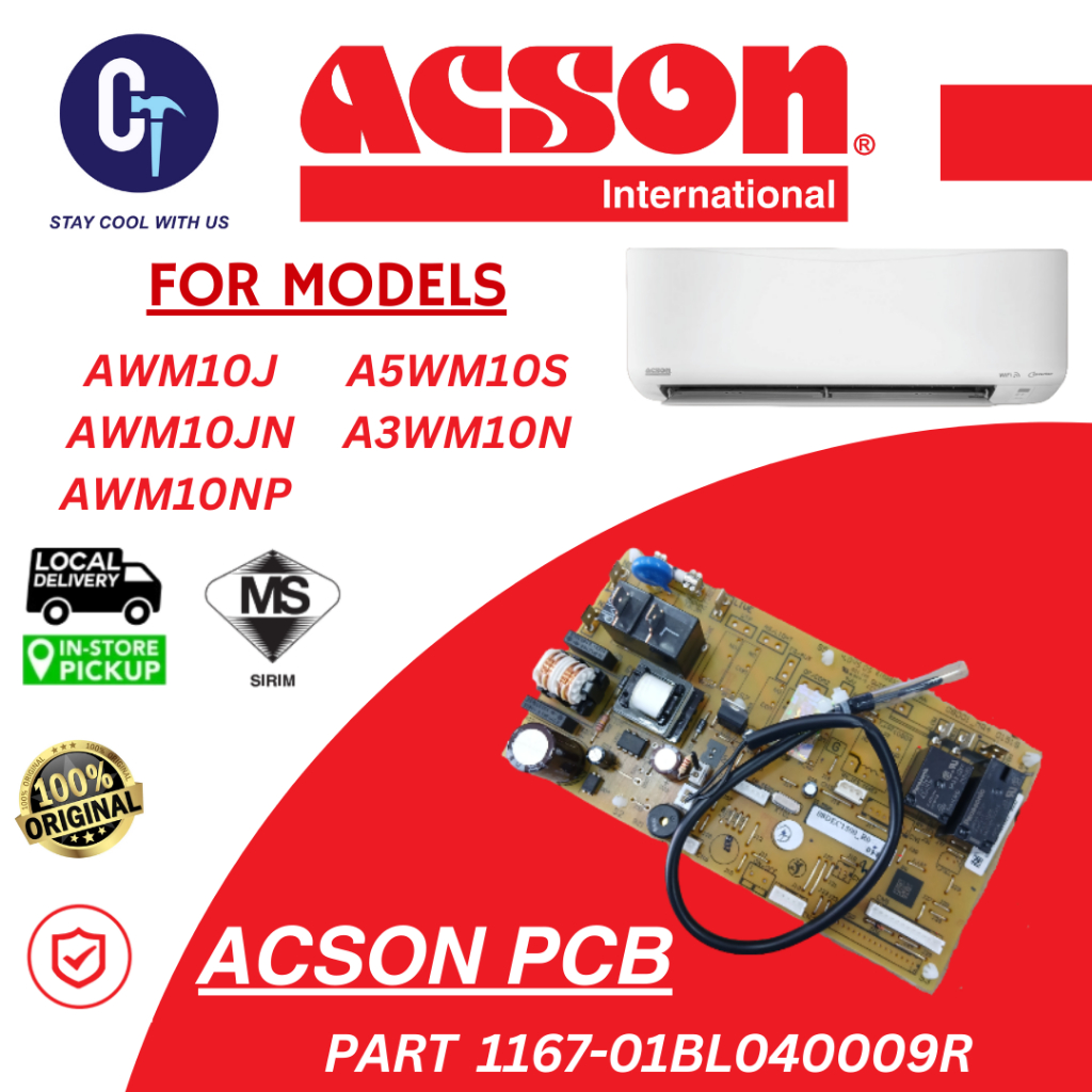 [ ACSON ] Original PCB Board / IC Board / Aircond PCB For --> Old ...