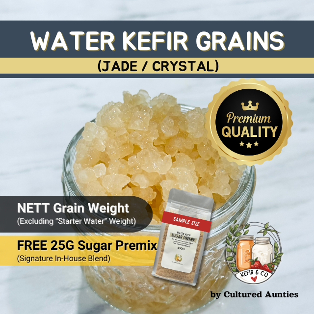 [KEFIRCO] Active Water Kefir Grains (Jade/Crystal) | Shopee Malaysia
