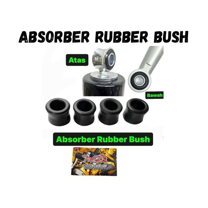 Absorber Rubber Bush Motorcycle Rear Absober Getah Damper EX5 KRISS ...