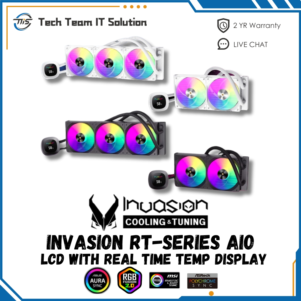 INVASION RT-SERIES LCD AIO WATER COOLER | Shopee Malaysia