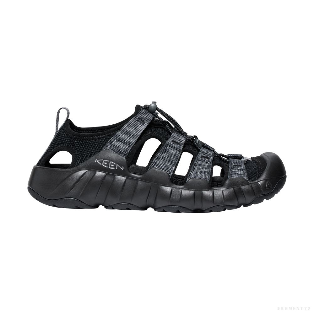 Keen Hyperport H2 | Men's | Black / Steel Grey | Shopee Malaysia
